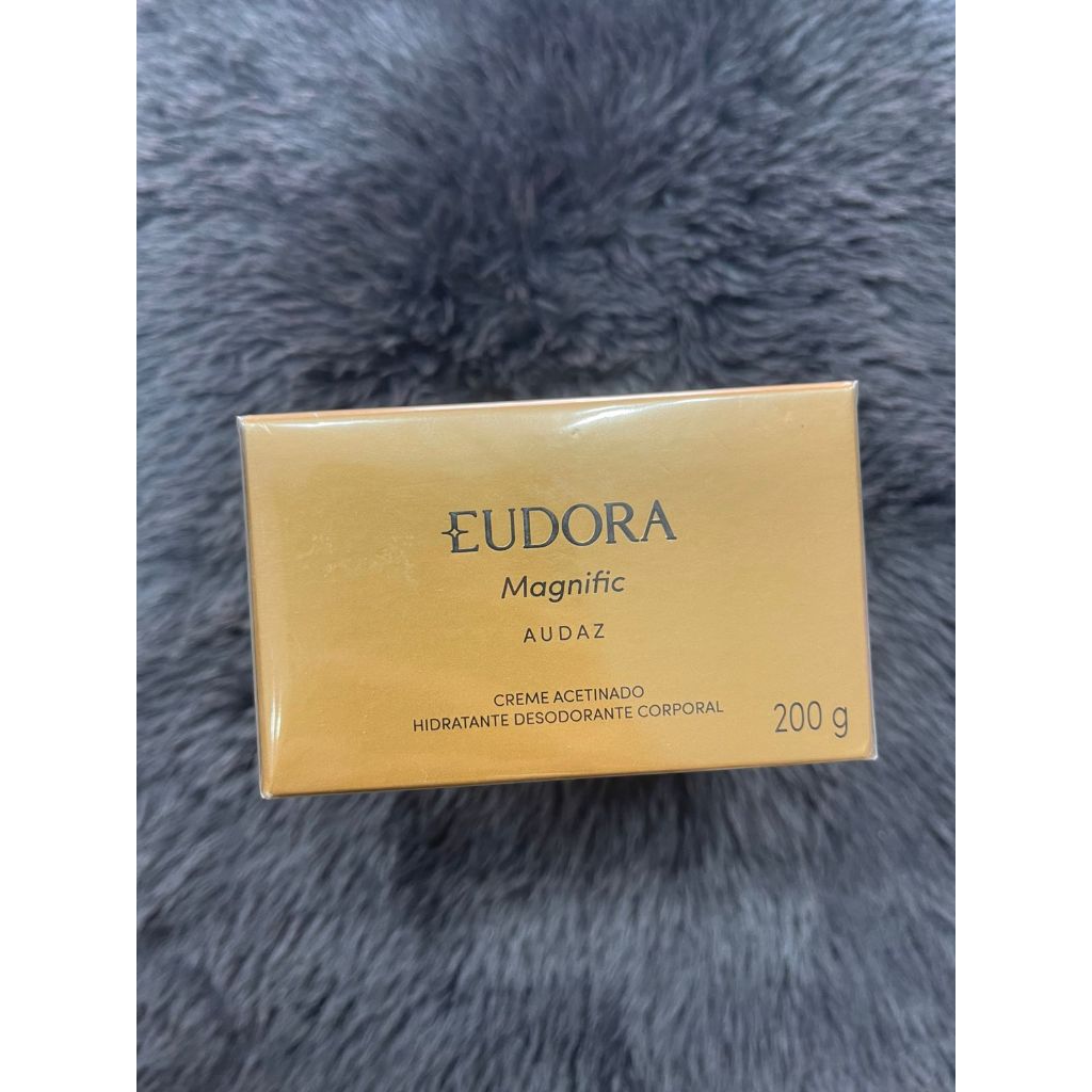 Eudora magnific audaz creme hidratante acetinado 200g val 12/2025 ...