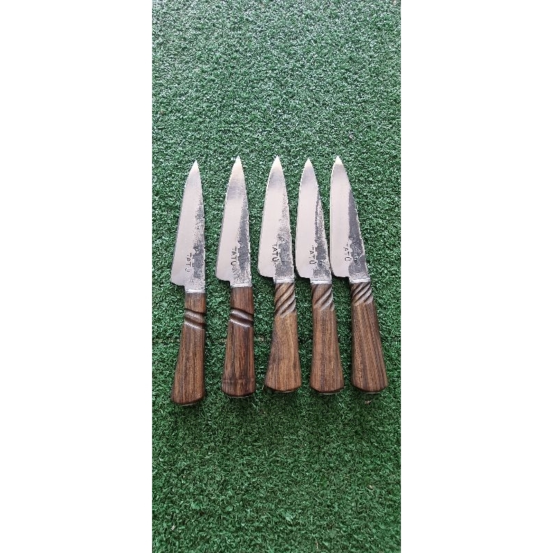 faca pequena Artesanal, modelo tesoura tosquia cabo em madeira | Shopee ...