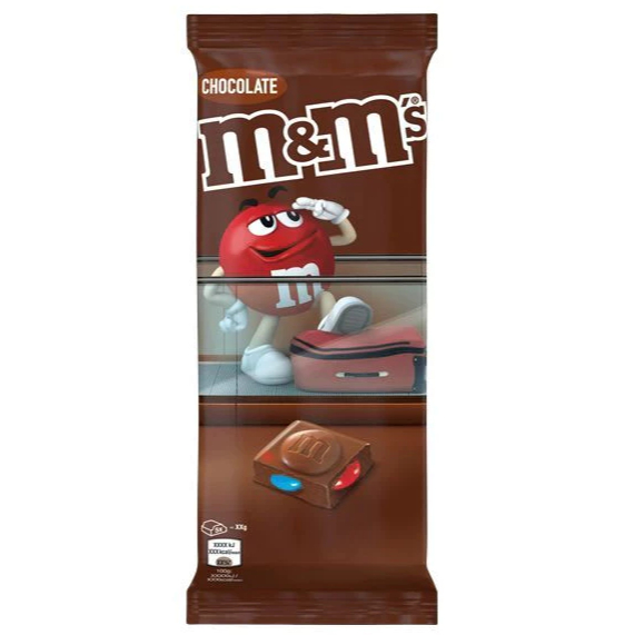 Chocolate barra M&M's Ao Leite 165g - Importado Polônia | Shopee Brasil