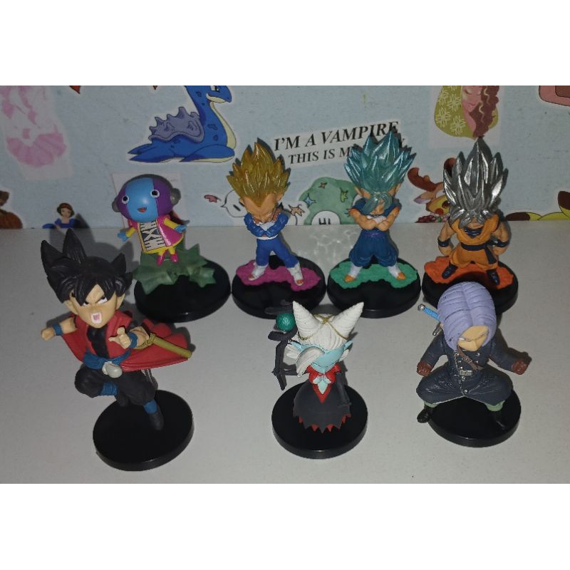 BONECO ACTION FIGURE MINIATURA DRAGON BALL TRUNKS DO FUTURO ZENO ZEN'OH ...