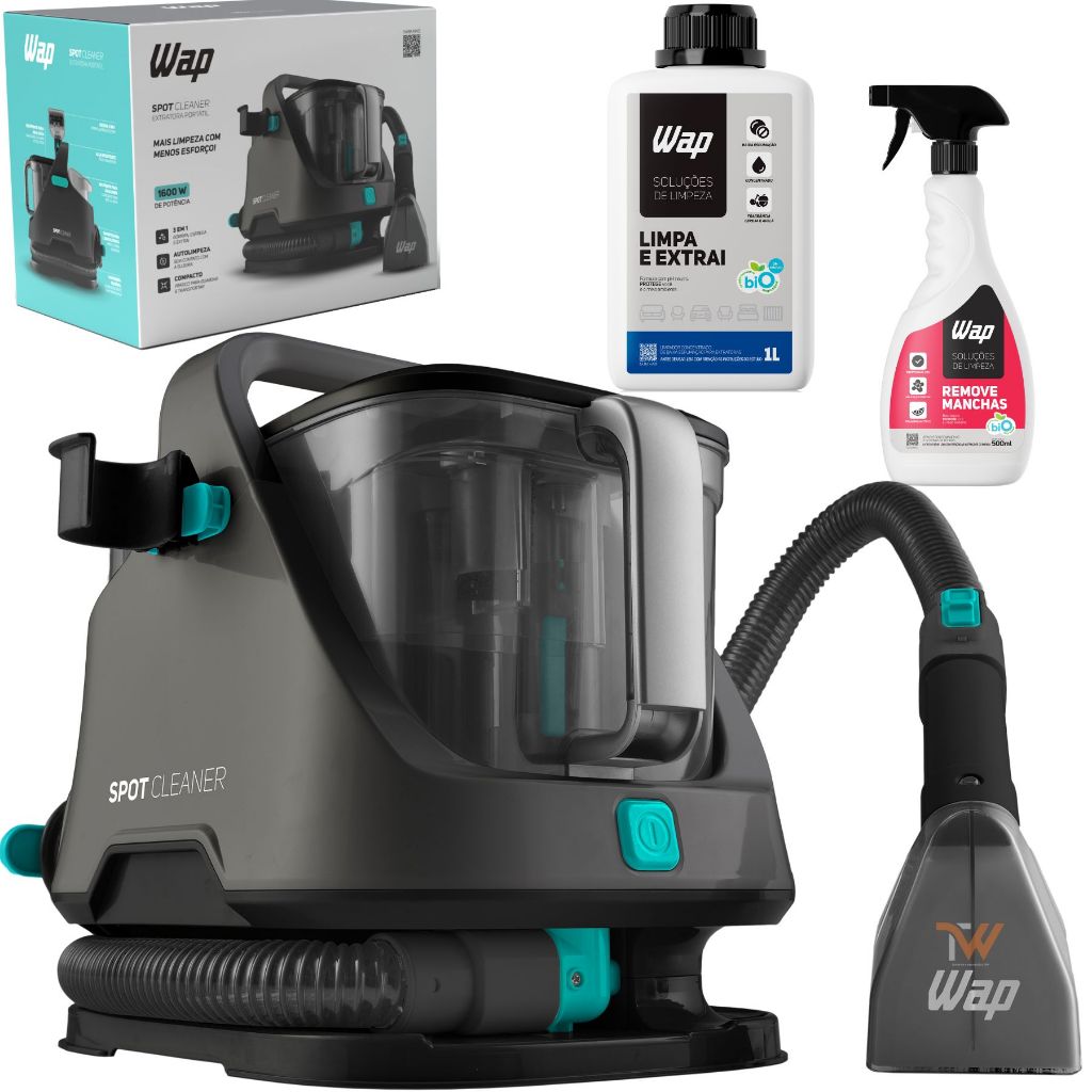 Extratora Wap Spot Cleaner W2 1600W 127v + Limpa e Extrai Wap + Remove ...