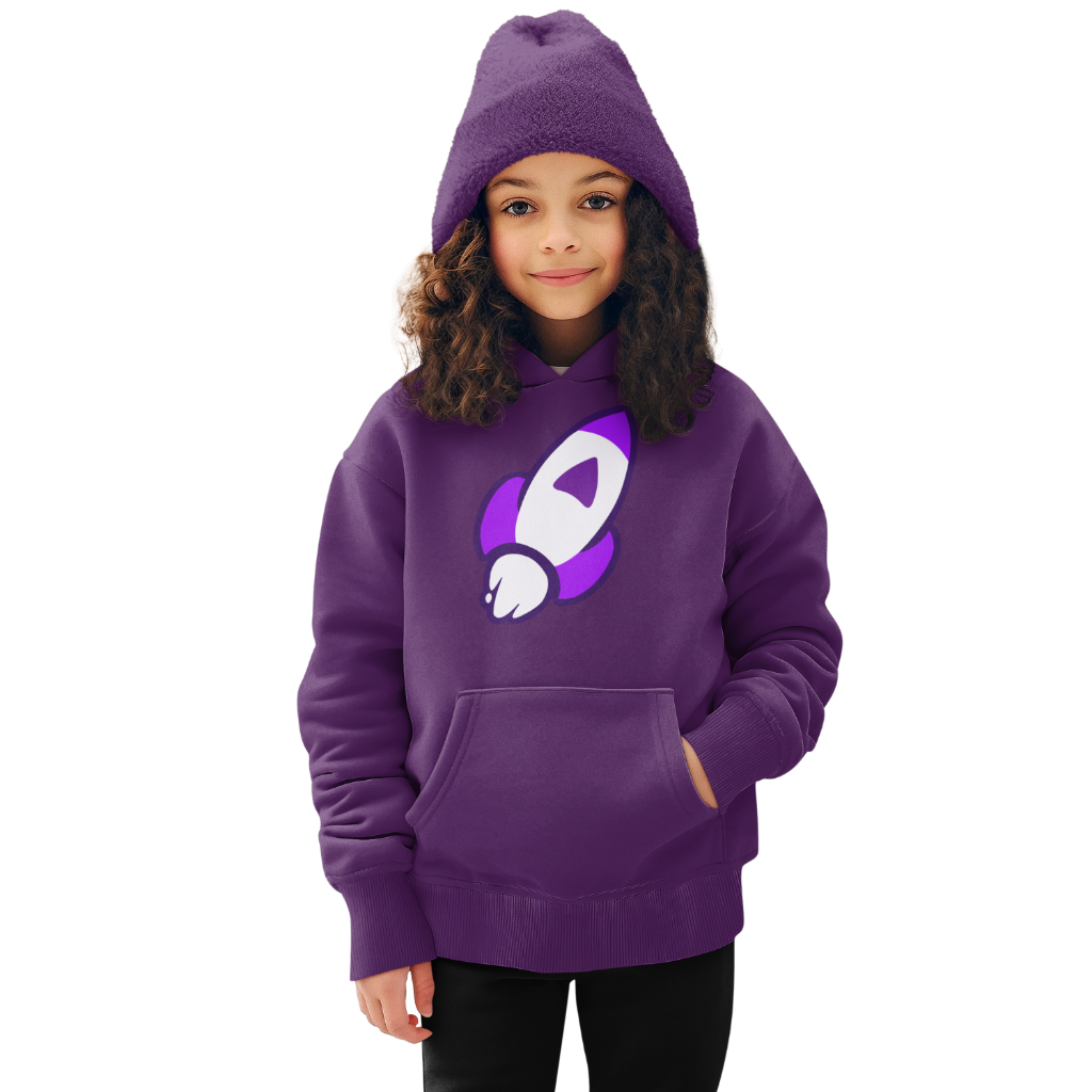 Moletom infantil Roxo Foguete Novo Elemento Katlen | Shopee Brasil