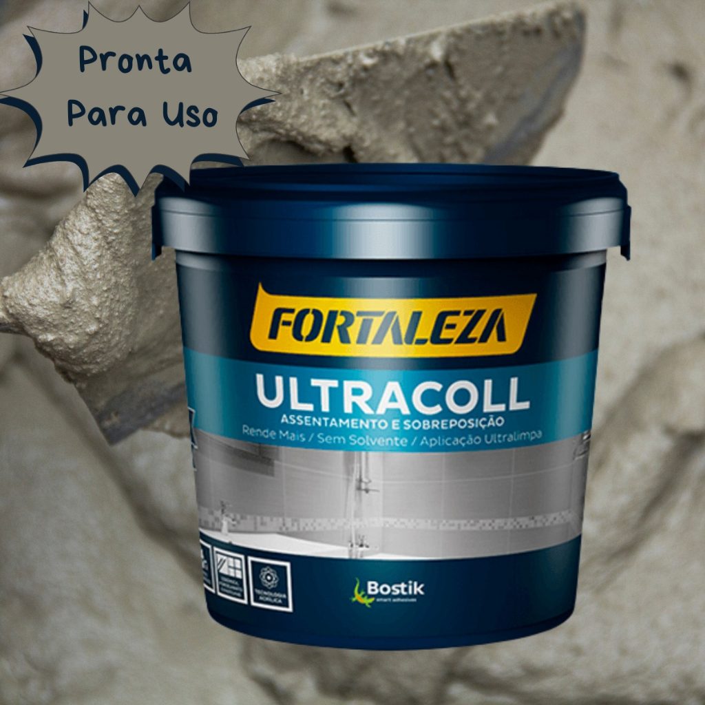 Argamassa Forte Sobreposição Branca- Ultracoll Fortaleza 5kg | Shopee ...