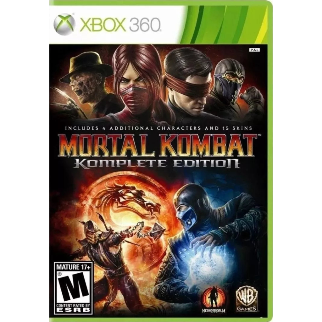 MORTAL KOMBAT KOMPLETE EDITION - XBOX 360 LT ( LEIA TODA A DESCRIÇÃO ...