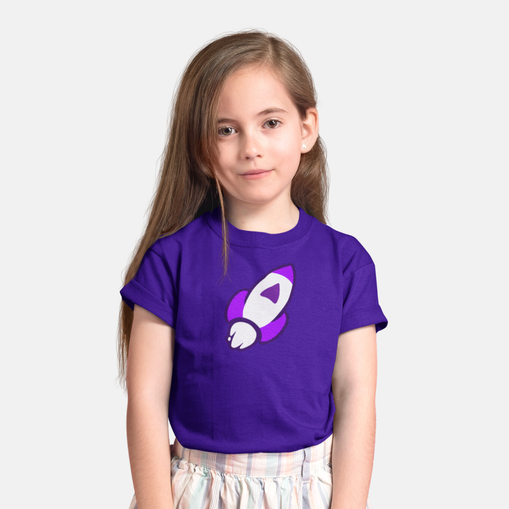 Camiseta Novo Elemento Katlen Roxo Os Rosas Foguete Emilly Vick | Shopee Brasil