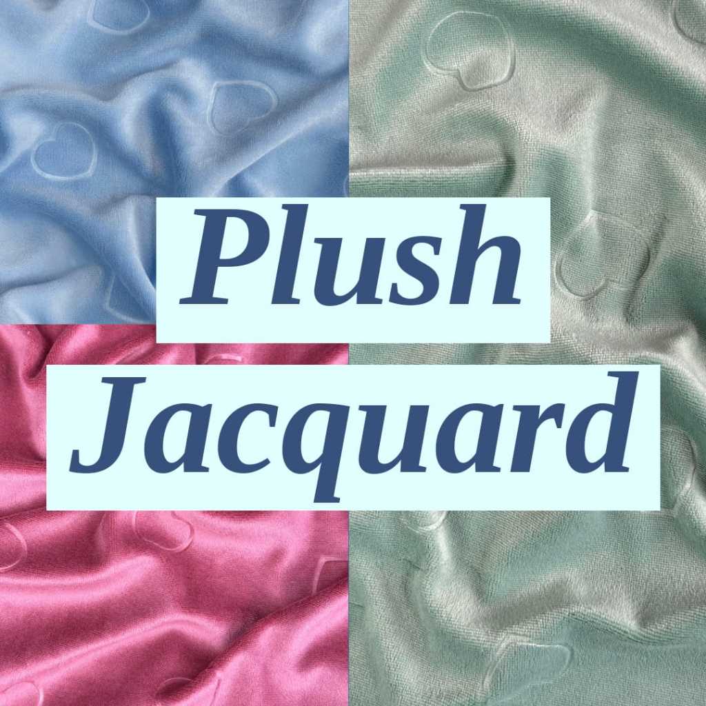 10 METROS TECIDO PLUSH JACQUARD (10M X 1,60M) | Shopee Brasil