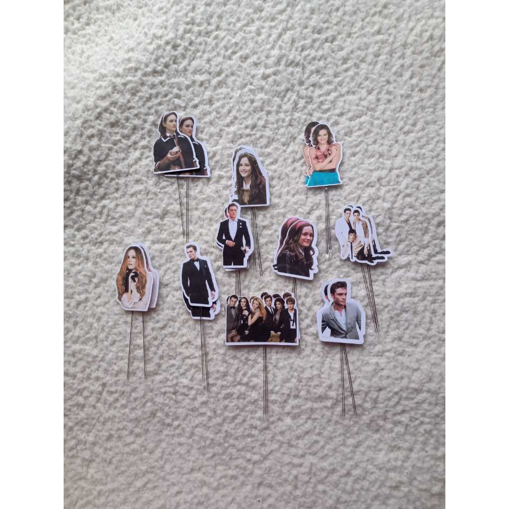 20 Topper de Doces Gossip Girls | Shopee Brasil