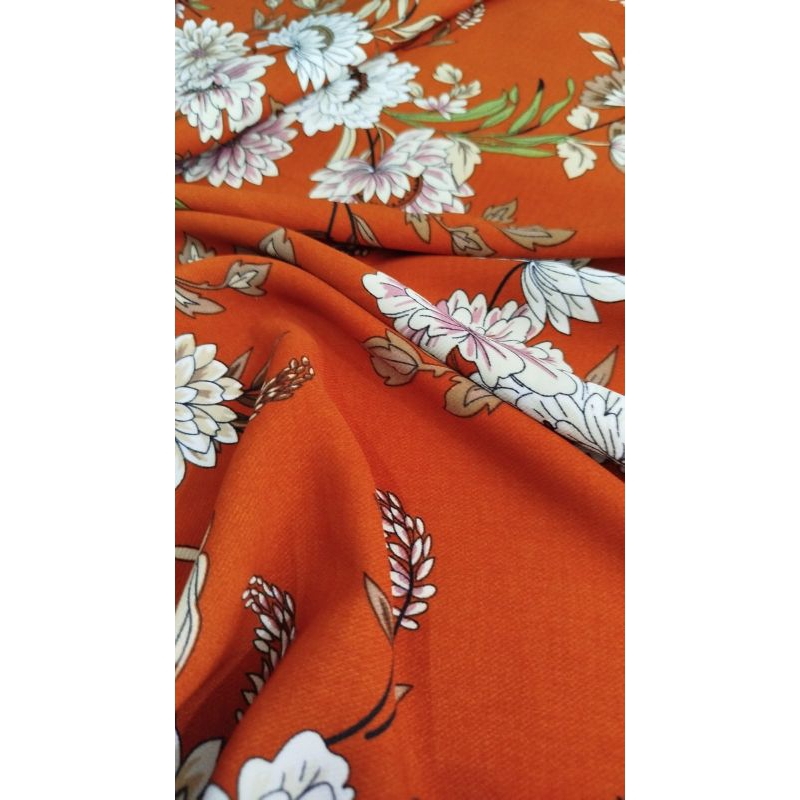 tecido seda sedinha estampada 2 metros x 1,50 de largura | Shopee Brasil