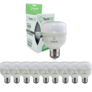 Kit 15 Lâmpadas Led 40W Bulbo 6500k Branco Frio E27 Bivolt Inmetro Econômica | Shopee Brasil