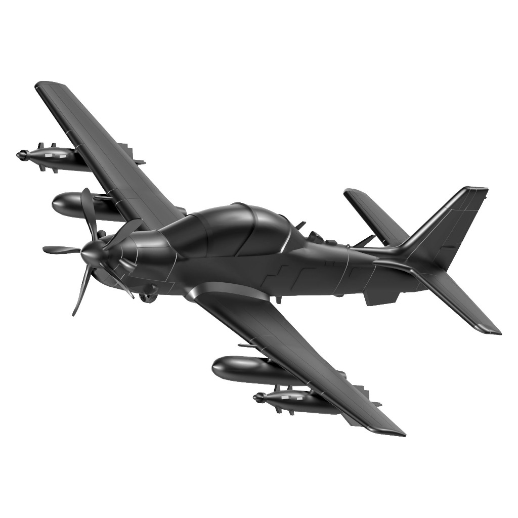 Avião Embraer A29 Super Tucano maquete escala 1:48 1:72 Plastimodelo ...