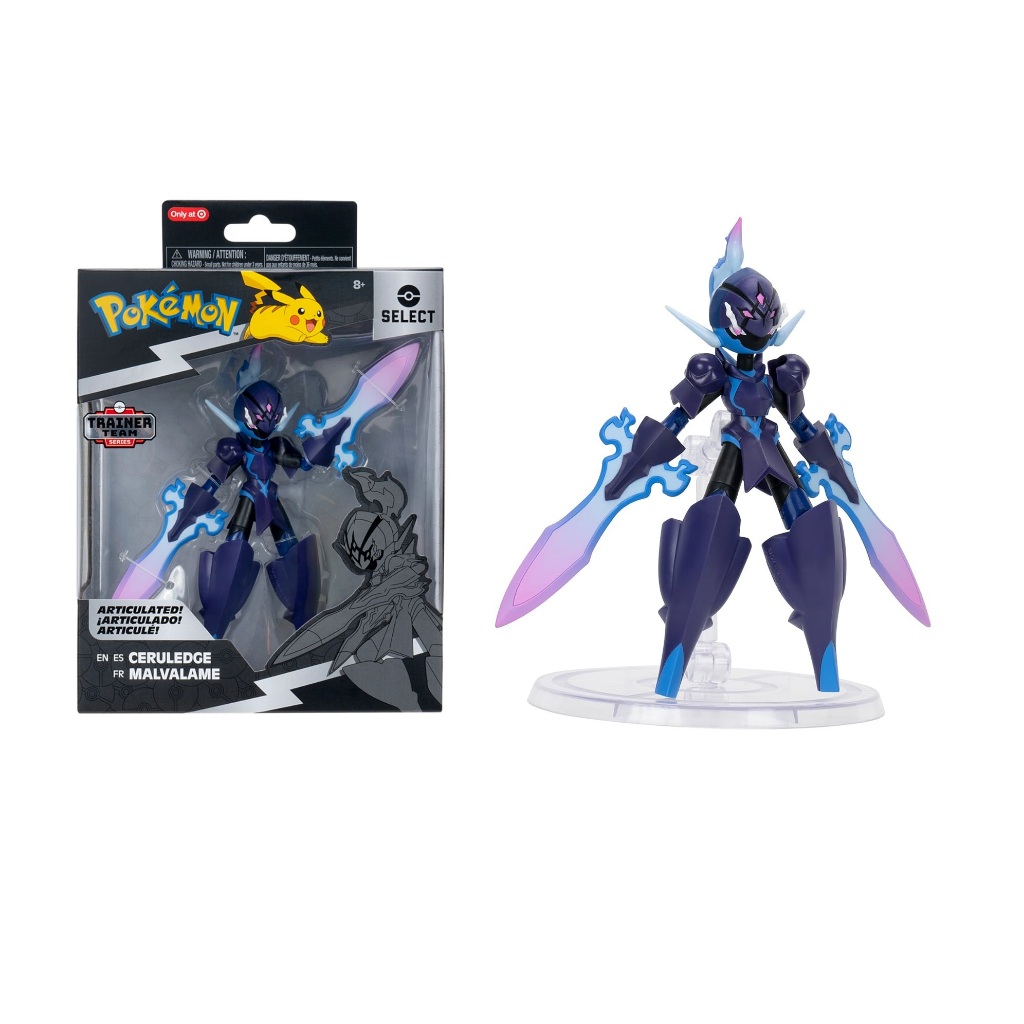 Figura Pokemon Ceruledge - Battle Figure - Target Exclusive | Shopee Brasil