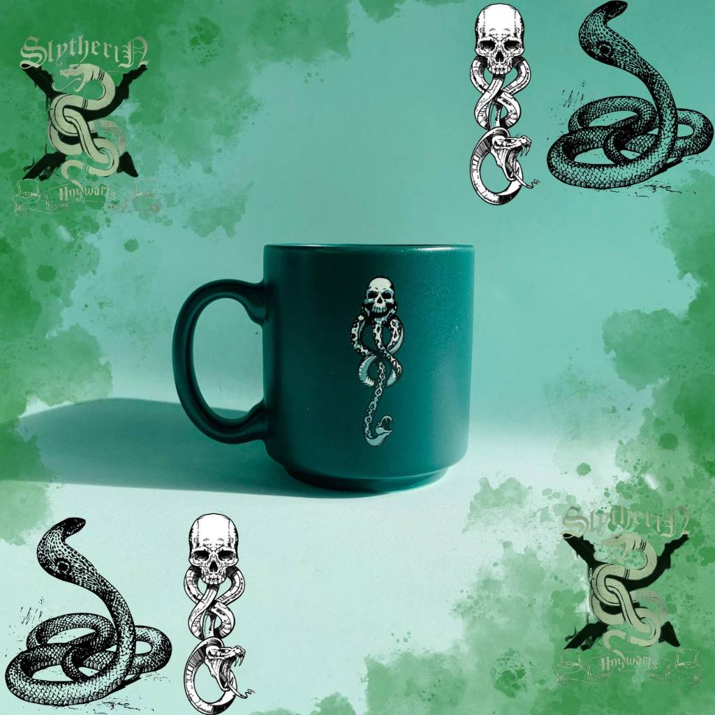Caneca Mini Tina Harry Potter Dark Mark Marca Negra 100ml | Shopee Brasil