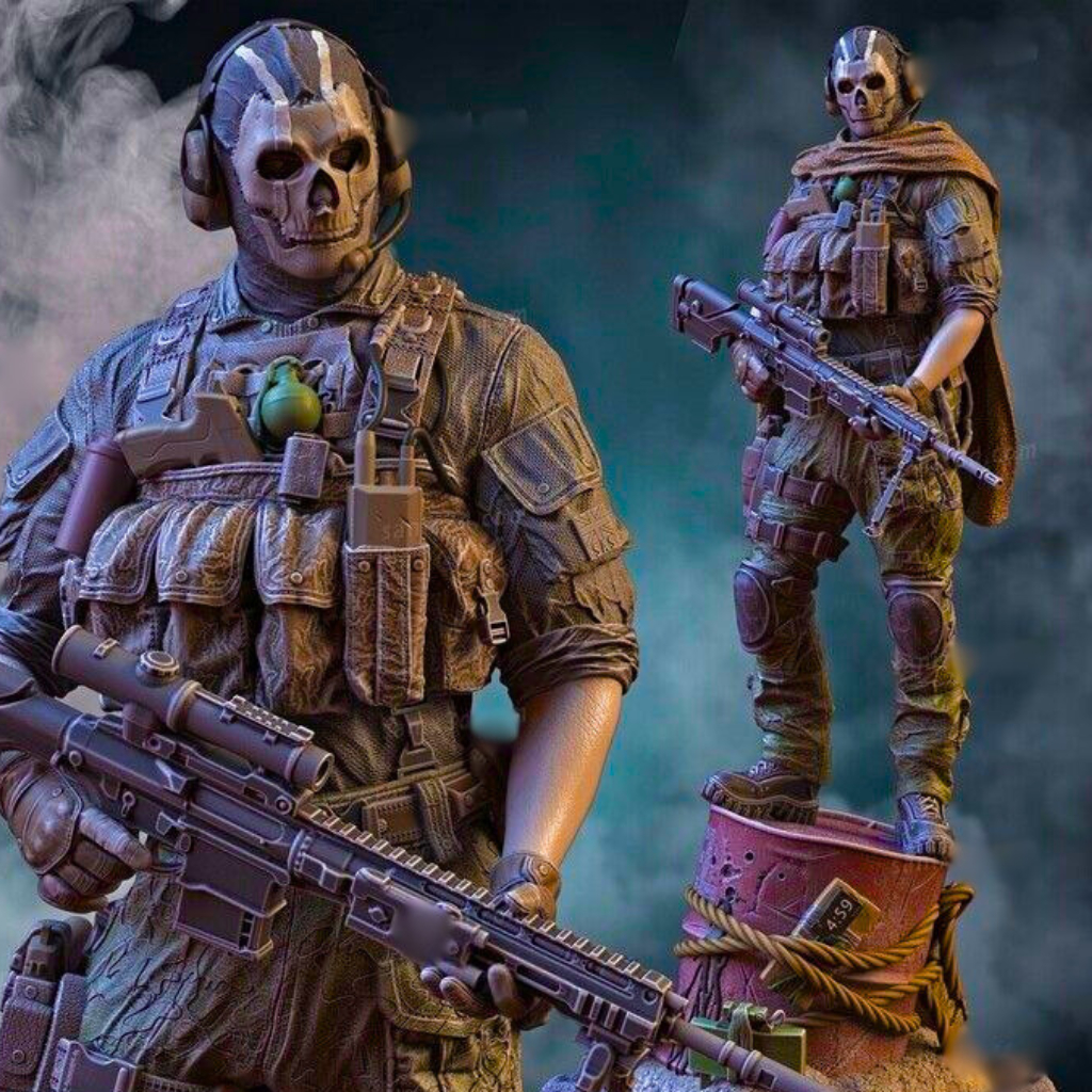 Ghost Warzone, Action Figure , Miniaturas, Estatua, Colecionáveis, Fã ...