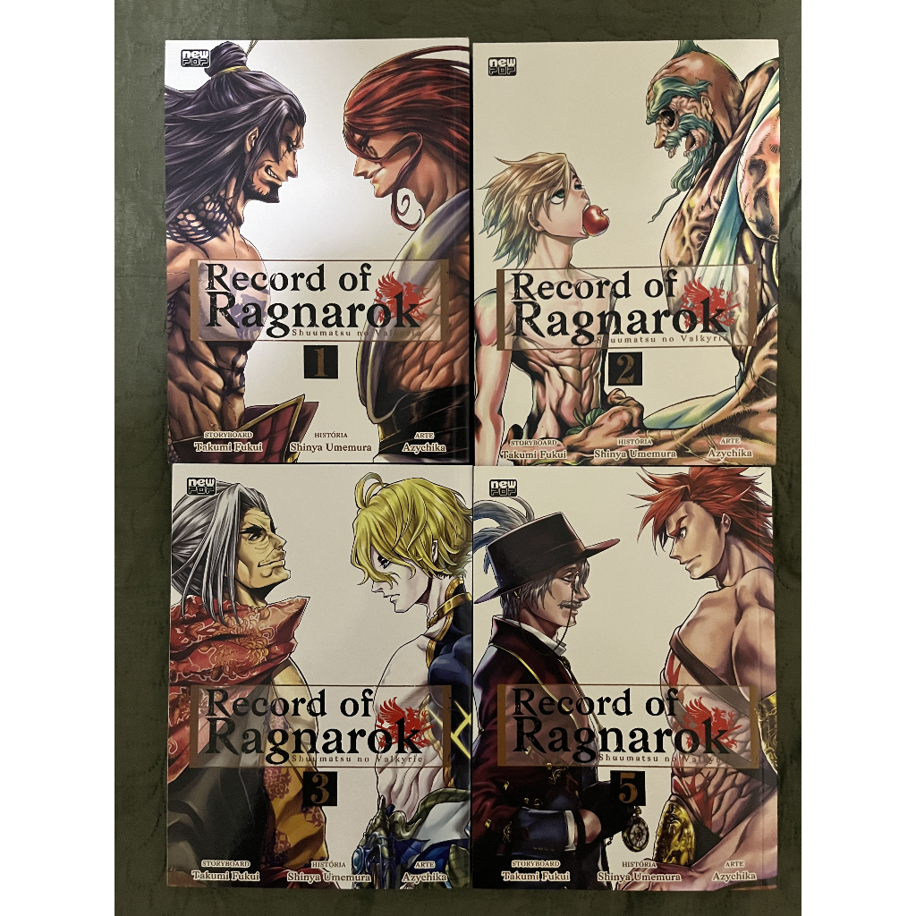 Record of Ragnarok - Volume 1 ao 3, 5 | Shopee Brasil