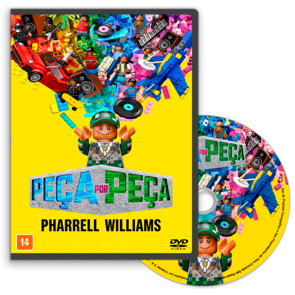 DVD - LEGO Peça Por Peça (2025) (Dublado e Legendado) | Shopee Brasil
