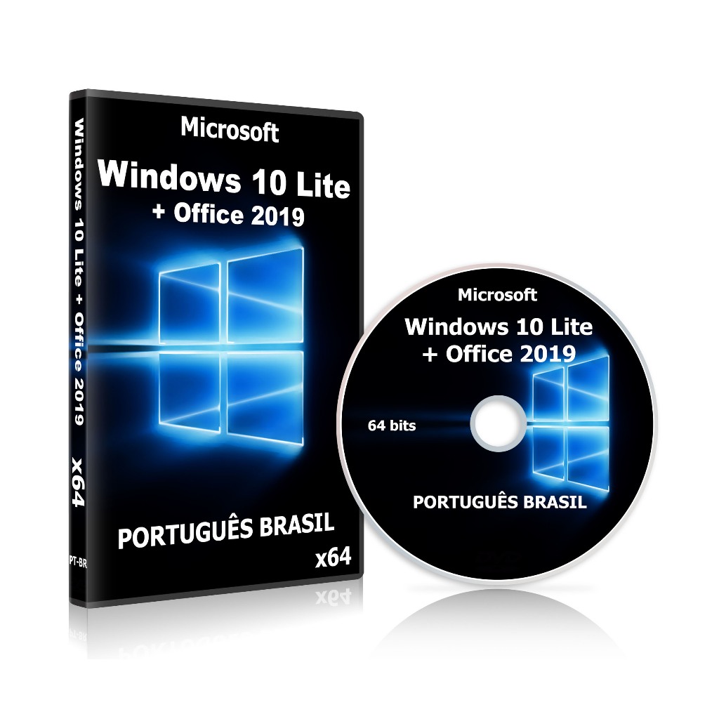 Windows 10 Lite + Office 2019 64 bits | Shopee Brasil