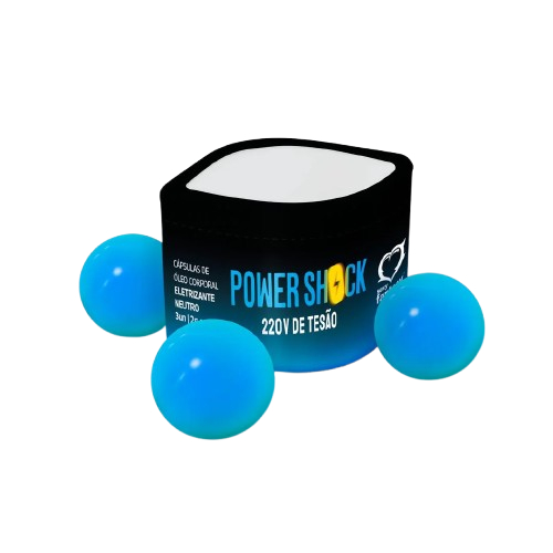 Cápsula Power Shock 220v Eletrizante 3un Sexy Fantasy | Shopee Brasil