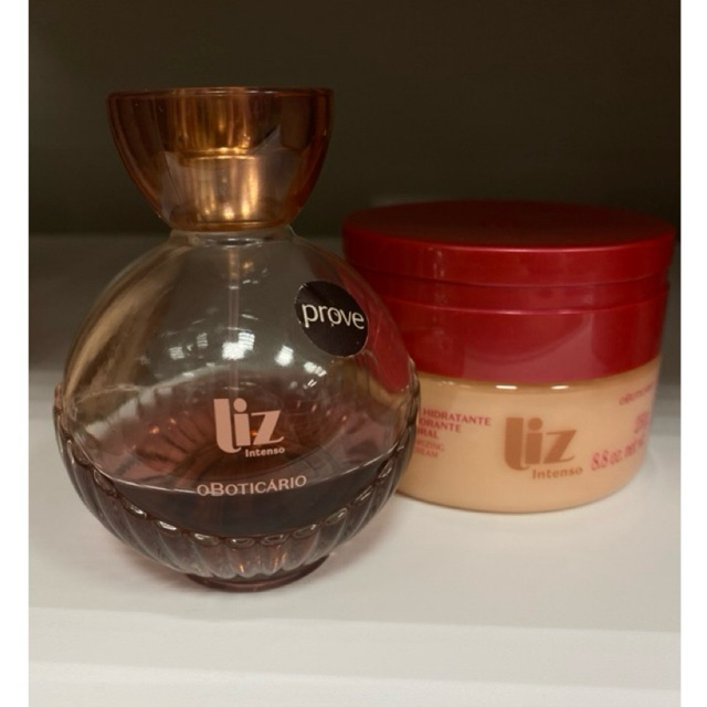 Combo Perfume Colônia Liz Intenso 100ml + Creme Hidratante 250g ...