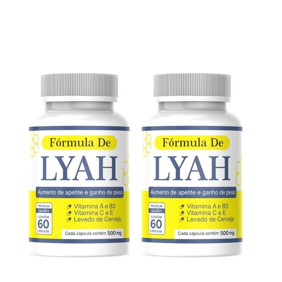 Fórmula de Lyah Natural 120 Caps - Premium - Envio Imediato | Shopee Brasil