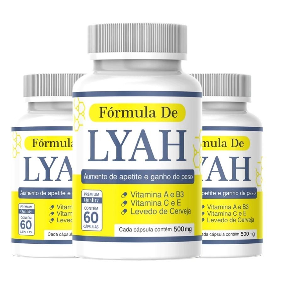 Fórmula de Lyah Natural 180 Caps - Premium - Envio Imediato | Shopee Brasil