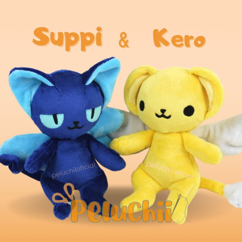 Kero e Suppi Sakura Card Captor Kinomoto acessórios decorativos personalizados presente otaku ...
