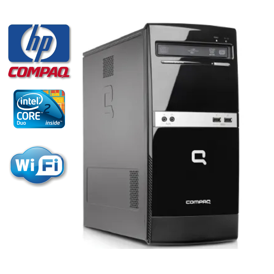 Computador HP Compaq E7500 Com 4gb de ram 120ssd Rápido Wifi Torre Cpu ...