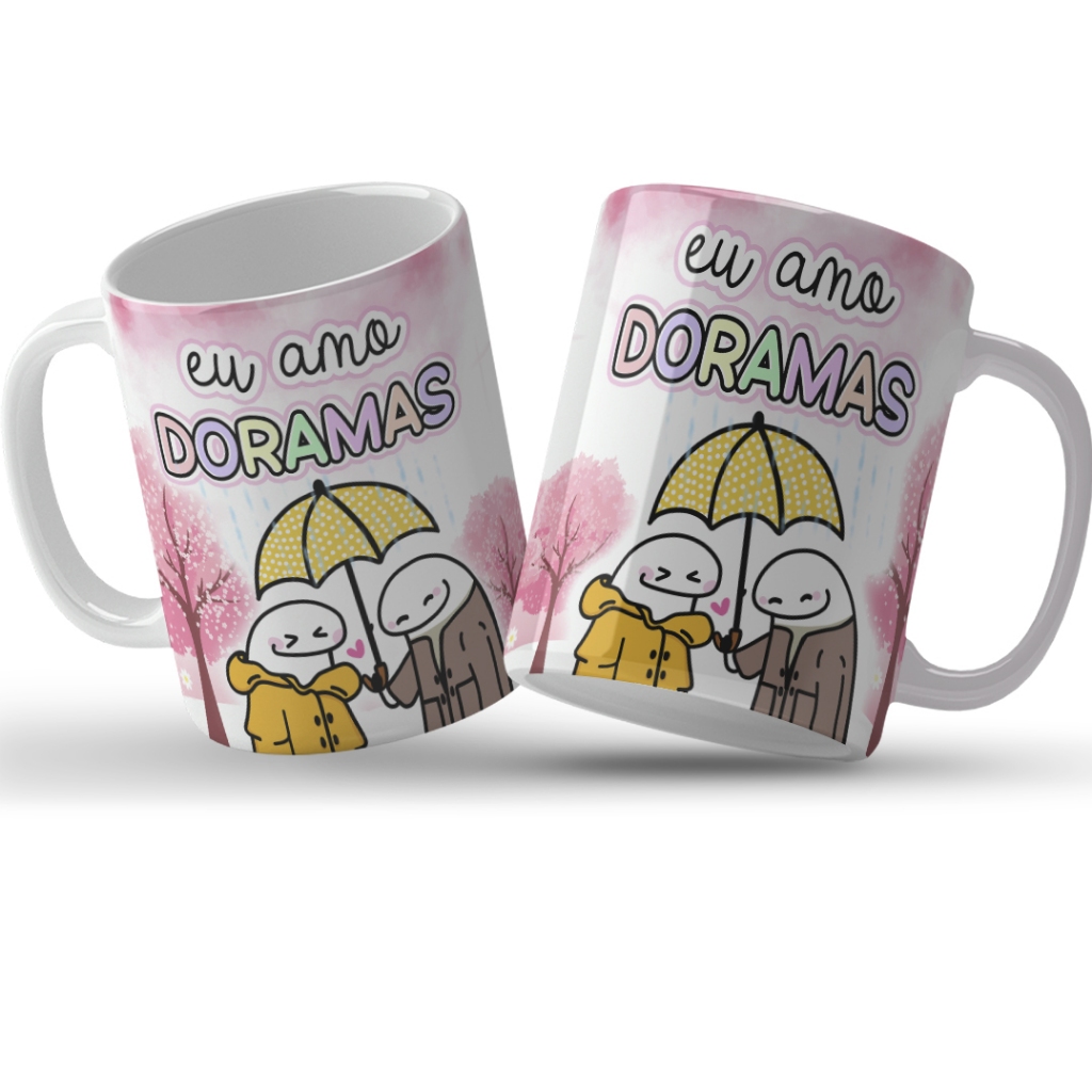 Caneca Personalizada Flork dorama - Eu Amo Doramas | Shopee Brasil