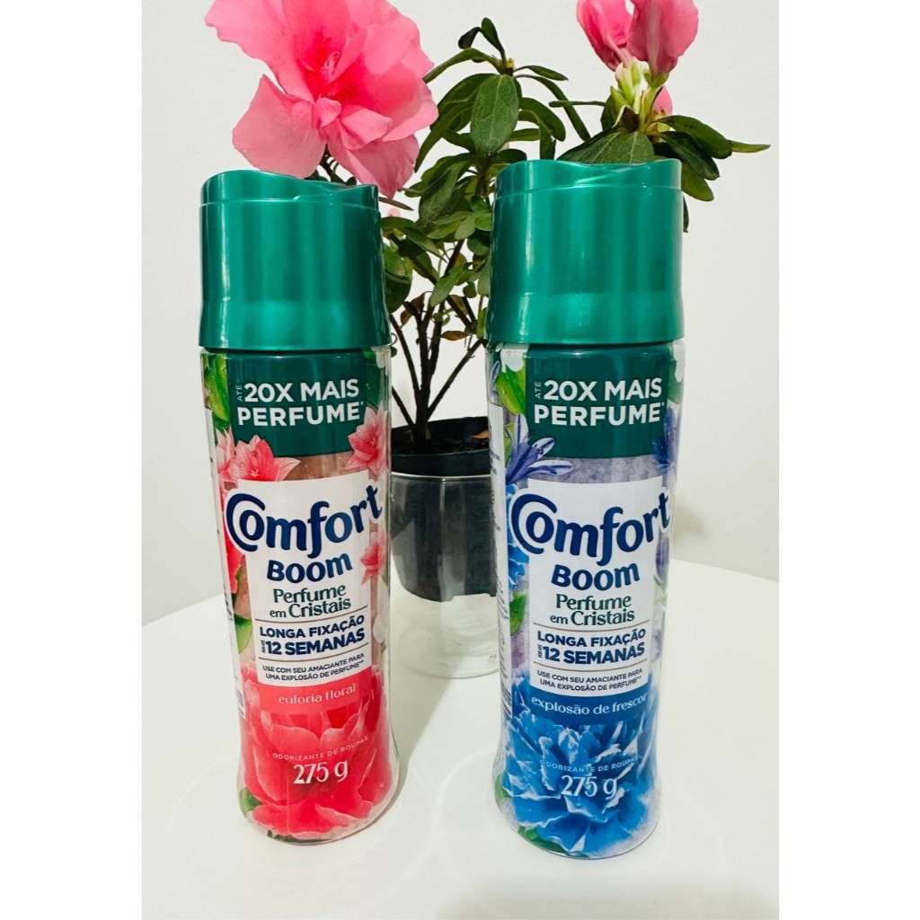 Kit 2 Comfort BOOM:1 explosão de frescos 275g + 1 euforia floral 275g ...