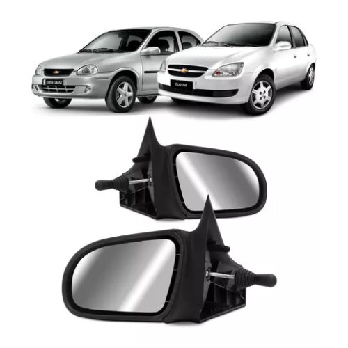 Retrovisor Com Controle Interno Corsa Classic, Sedan, Wind, Wagon e Pick-Up 1996 a 2016 | Shopee ...