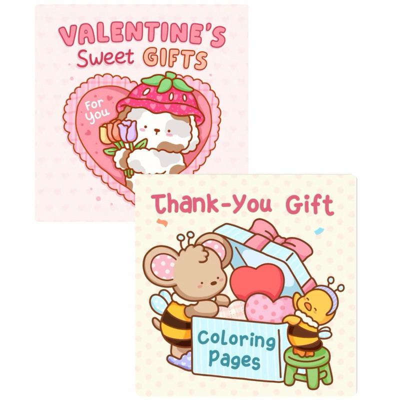 Thank-you Gift + Valentine's Sweet Gifts Coco Wyo 21 desenhos ...