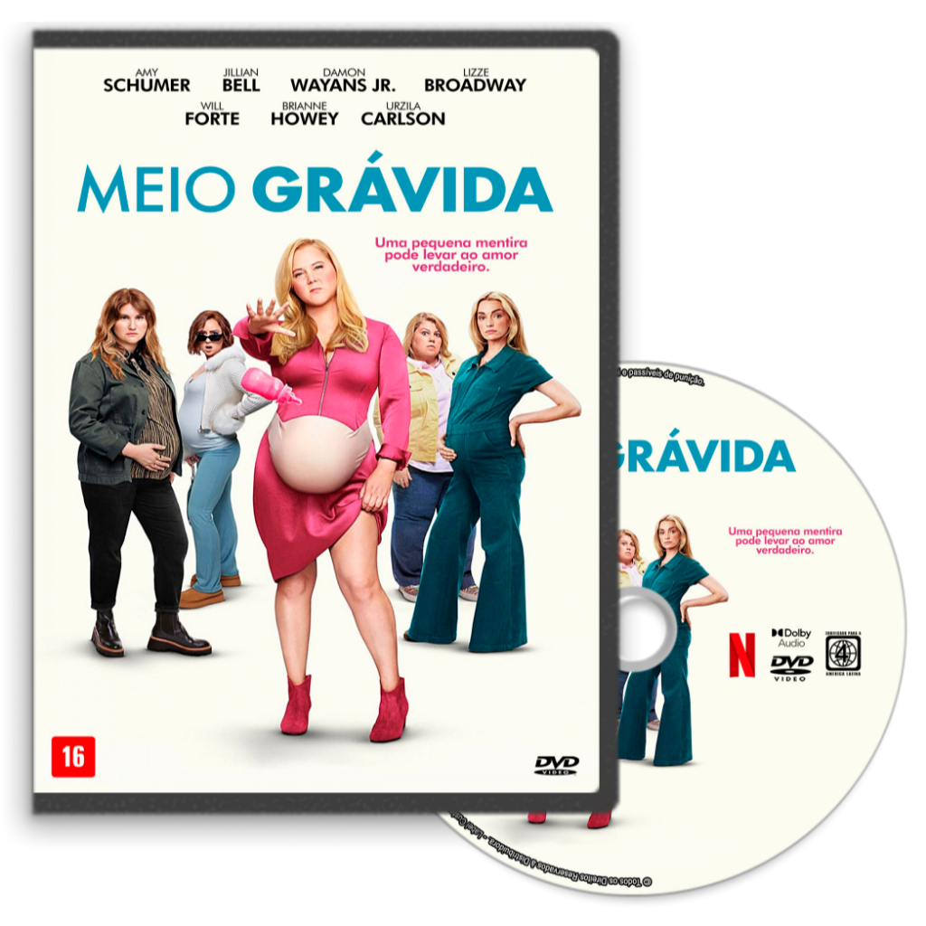 DVD - Meio Grávida (2025) (Dual Áudio) | Shopee Brasil