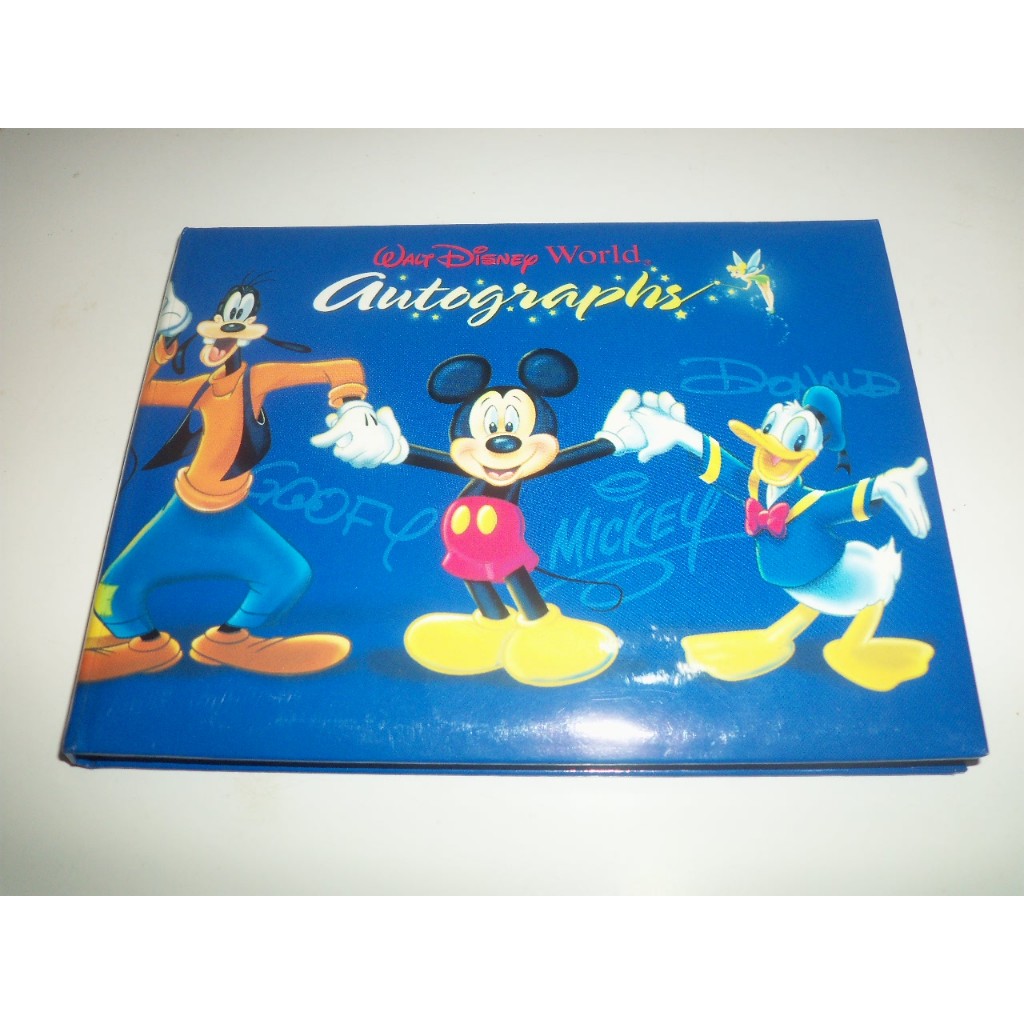 Caderno de autógrafos Disney oficial CTCRXX | Shopee Brasil