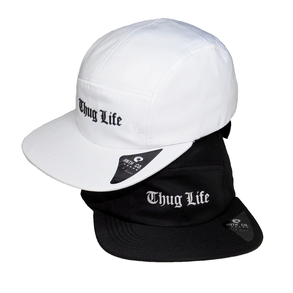 Boné Anth Co Five Panel Thug Life Kit com 2 unidades | Shopee Brasil