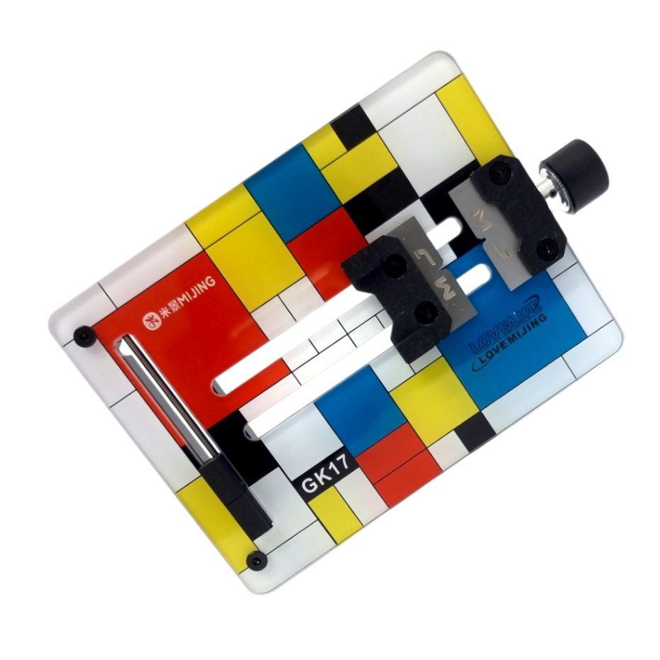 Suporte GK17 Base para Placa e Componente Assistência Multifuncional com Eixo Duplo para Reparo ...