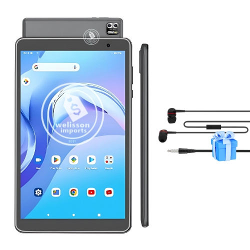 Tron Pad Tablet Tela 8.1 64gb/4+4 Expansível 8gb CPU Octa-Core Android ...