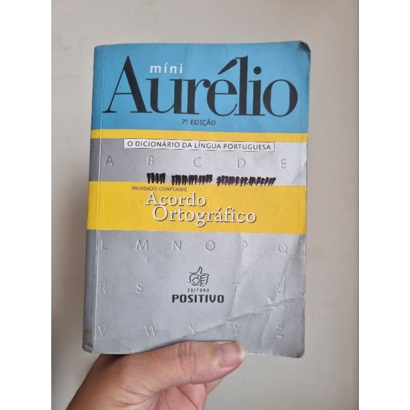 Mini Aurélio: o dicionário da lingua portuguesa | Shopee Brasil