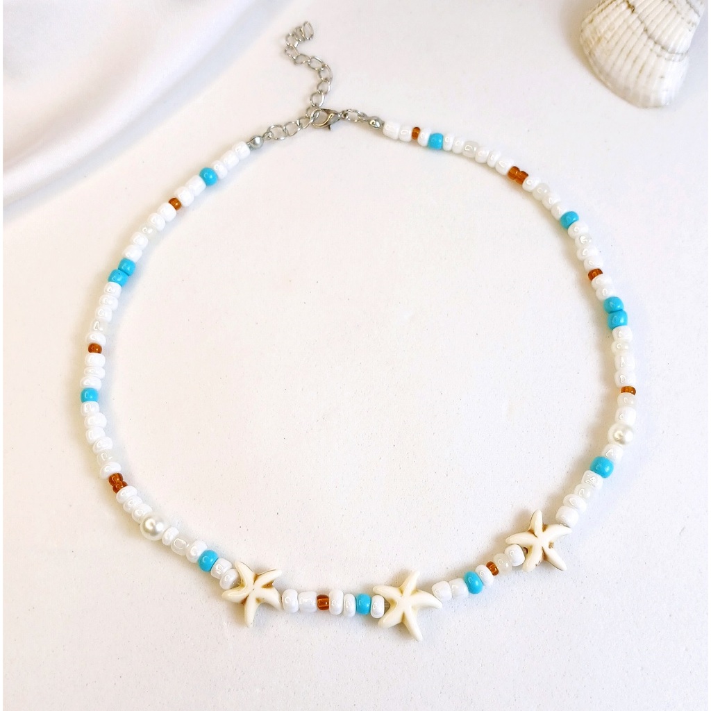 Colar Praia - Colar de Concha - Moda Praia - Colar Marítimo | Shopee Brasil
