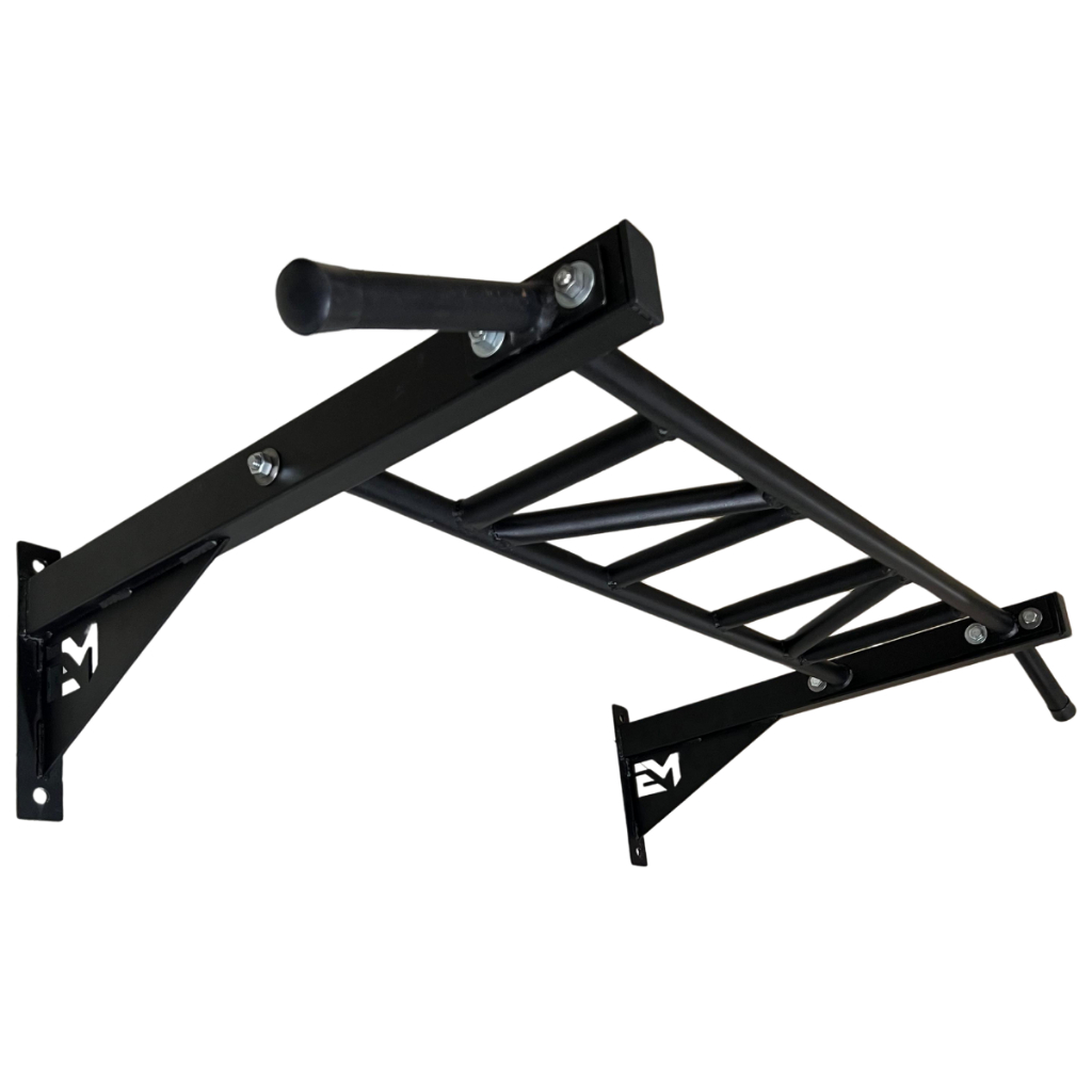 Barra Fixa Multi Pegadas de Parede Para Academia de Musculação Crossfit ...