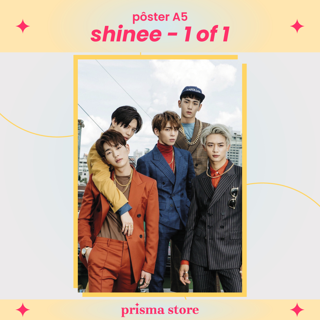 Pôster SHINee 1 of 1 - A5 | Shopee Brasil