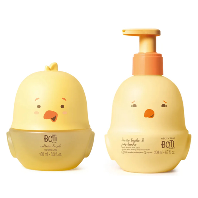 Kit Boti Baby: Colônia do Sol 100ml + Loção Hidratante Banho e Pós ...