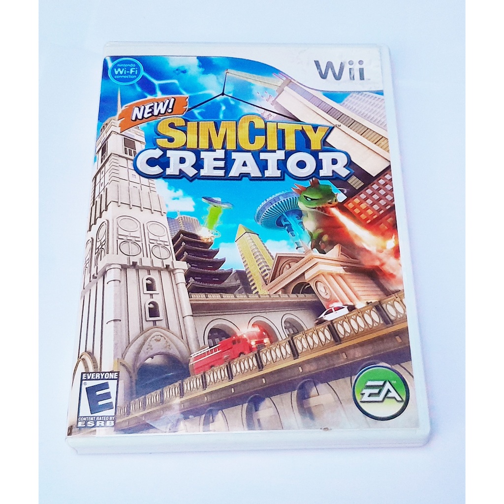 SimCity Creator - Nintendo Wii | Shopee Brasil