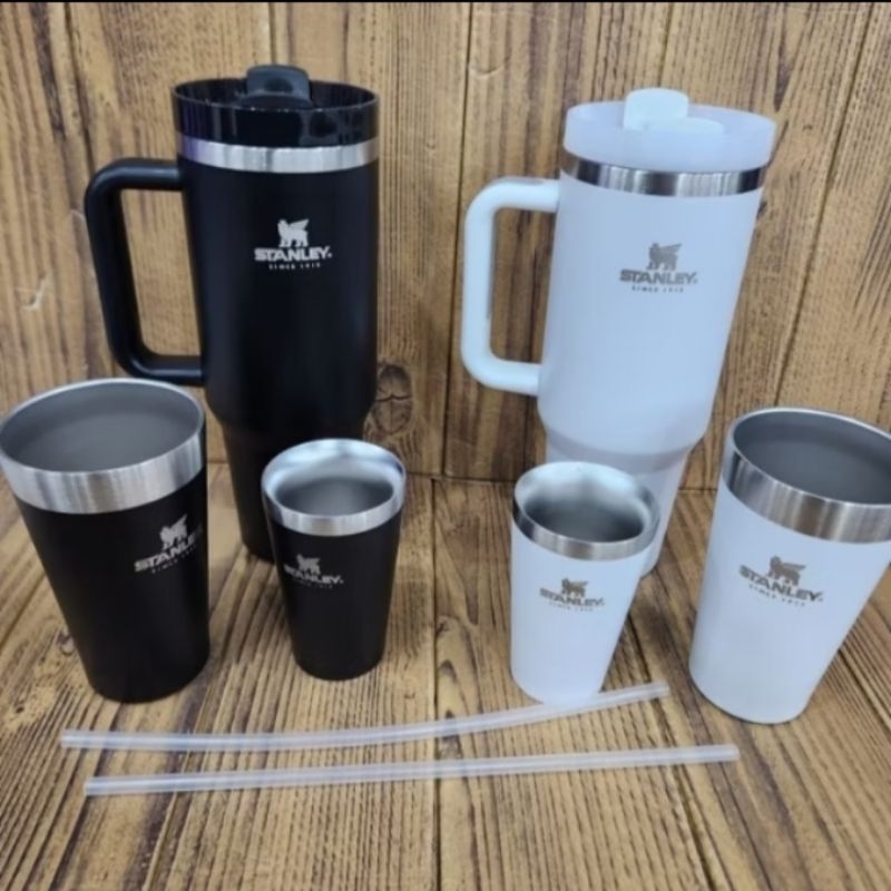 kit Garrafa térmica 1200ml com 2 copos 470ml e 140ml | Shopee Brasil