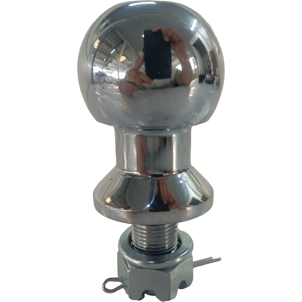 Bola Esfera Iso Cromada 50mm Para Engate Reboque | Shopee Brasil
