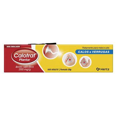 CALOTRAT PLANTAR CREME 20G - ACIDO SALICILICO - KLEY HERTZ | Shopee Brasil