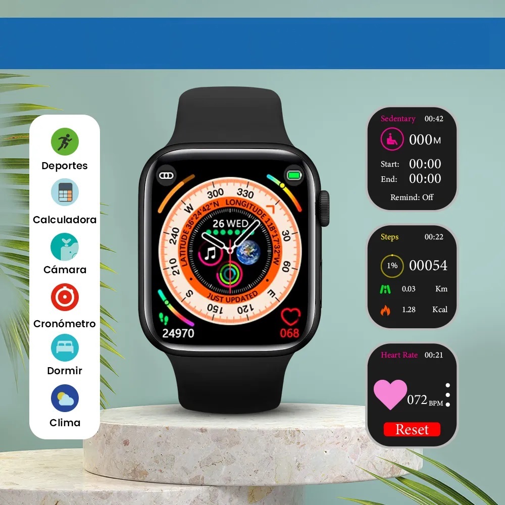 Smartwatch Ultra Pro I9 Ultra Plus Série 9 Relogio Inteligente IWO Pro ...