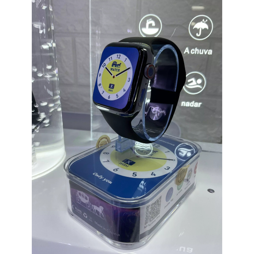 Smartwatch Microwear Mini 3 Com Chat GPT Preto | Shopee Brasil