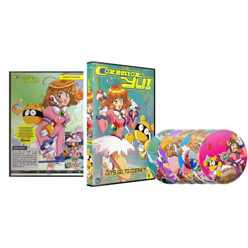 Dvd Corrector Yui 1999 Série Completa Dublado Hd | Shopee Brasil