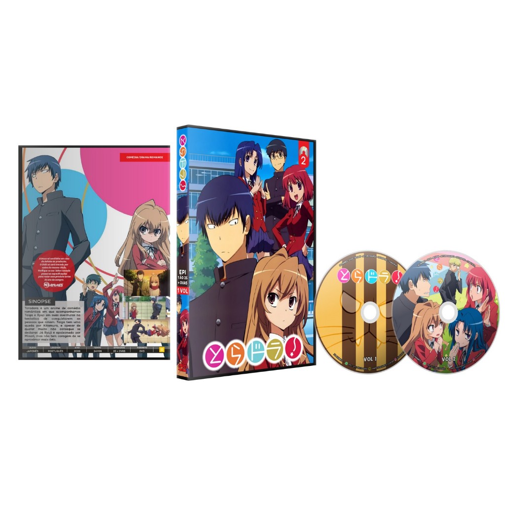 Dvd Toradora! Série Completa Edição De Colecionador | Shopee Brasil