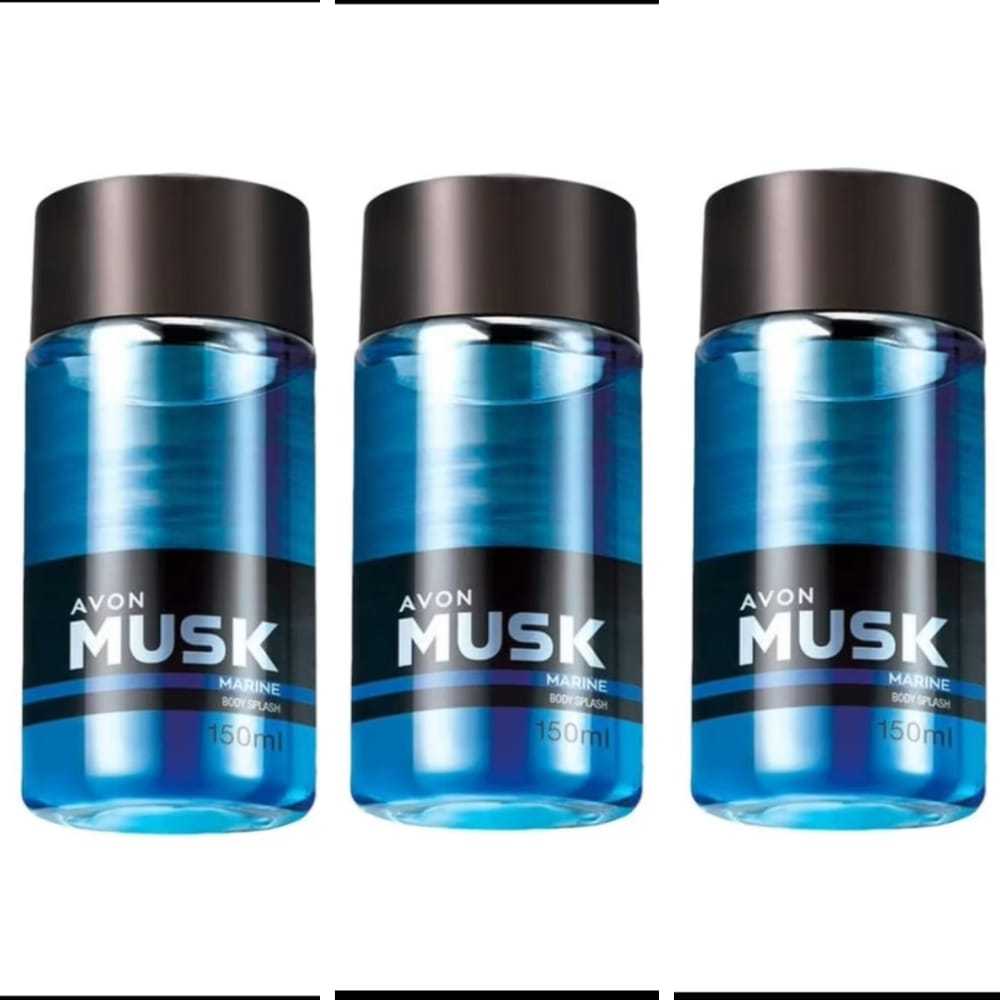 kit com até 3 musk marine body splash avon - ótimo para presente ...