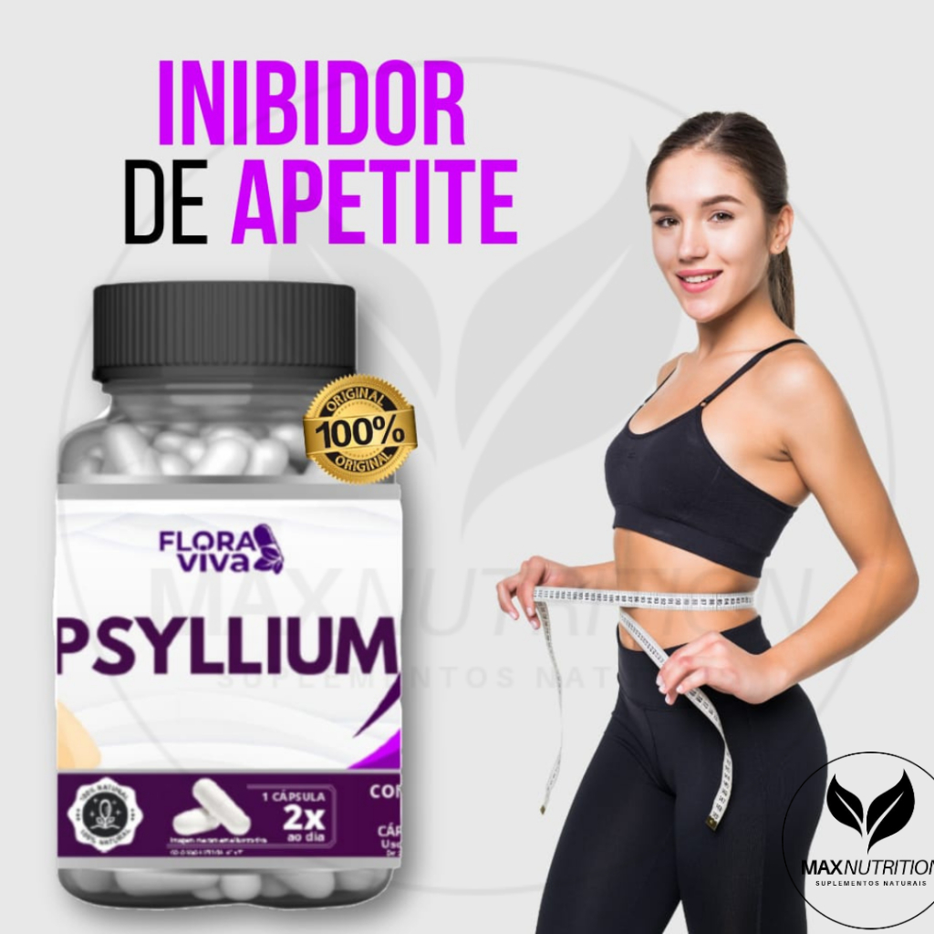 PSYLLIUM 100% PURO 500 Mg |Original| Flora Viva | Shopee Brasil
